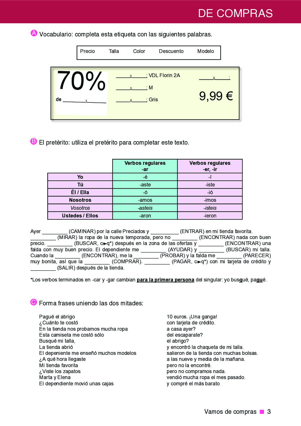 Actividades_vamos_de_compras | FlippedSpanish